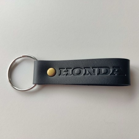 Honda leather keychain for Honda Forza 750